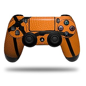 WraptorSkinz Skin compatible with Sony PS4 Dualshock Controller PlayStation 4 Original Slim and Pro Basketball (CONTROLLER NOT INCLUDED)