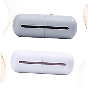 Healeved 4 pcs car garbage bin hanging trash bag holder grocery bag saver grocery bag holder garbage bag carrier mini trash cans car stand Trash Bag Dispenser Wall-mounted garbage bag bin