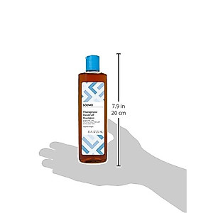 Amazon Brand - Solimo Therapeutic Dandruff Shampoo, Original Strength, 8.5 fl oz