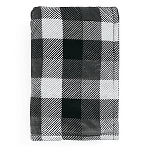 Vera Bradley Women's Fleece Plush Throw Blanket, Kingbird Plaid, 80 X 50