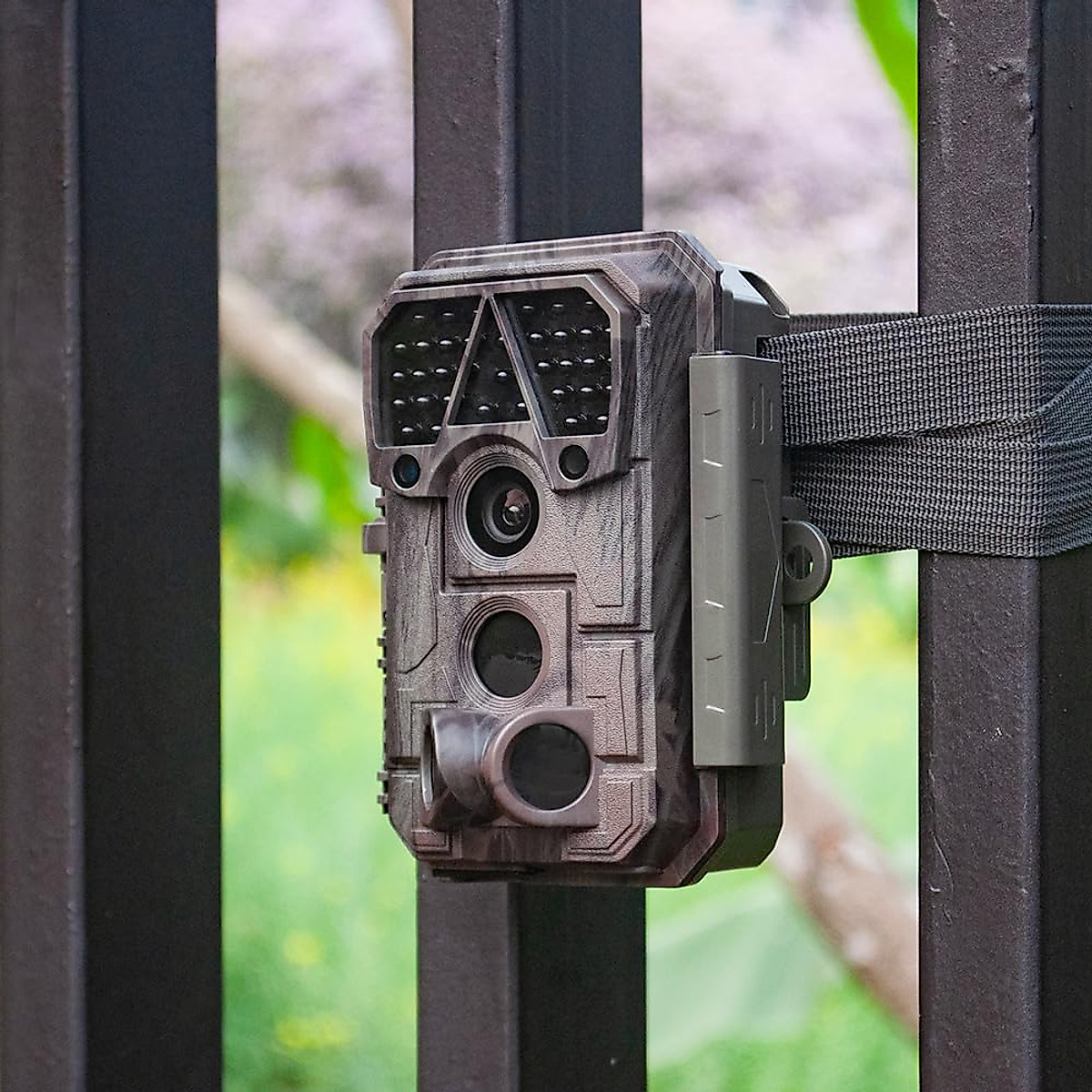 Meidase Trail Camera, 48MP 1440p, Clear 100ft Night Vision Motion Activated, Hunting Game Camera with Fast 0.1s Trigger Speed, IP66 Waterproof