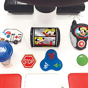 Kiddieland Disney Mickey Activity Fire Truck Ride-On, 12 months to 36 months, Large