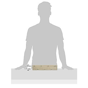 Easy Track Belt Rack Closet Storage, Weathered Grey