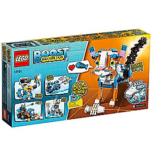 LEGO Boost Creative Toolbox 17101 Fun Robot Building Set and Educational Coding Kit for Kids, Award-Winning STEM Learning Toy (847 Pieces)