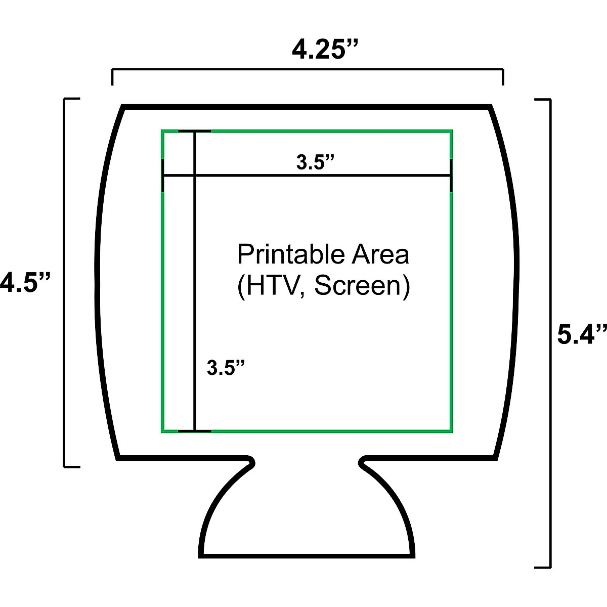 Blank Neoprene Mason Jar Coolie (Fits 16oz Jars) (Variety Color 6 Pack)