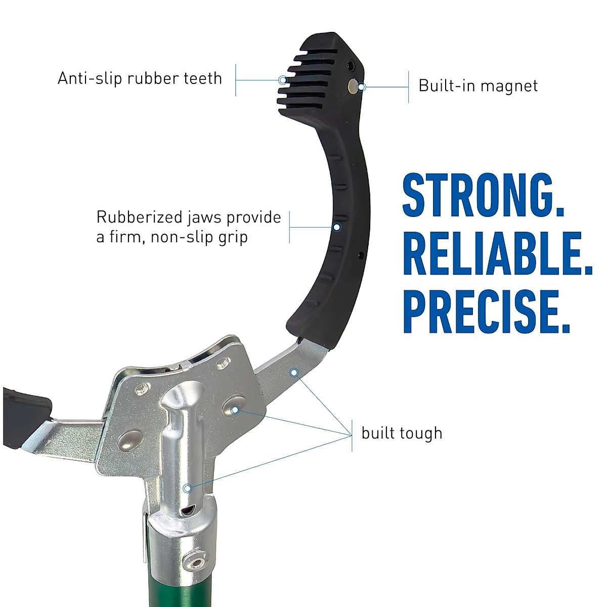 Unger Professional 36" Nifty Nabber Reacher Grabber Tool and Trash Picker