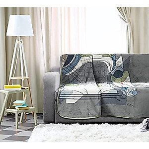 Jay Franco Disney Pixar Lightyear Blanket - Measures 62 x 90 inches, Kids Bedding Features Buzz - Fade Resistant Super Soft Fleece