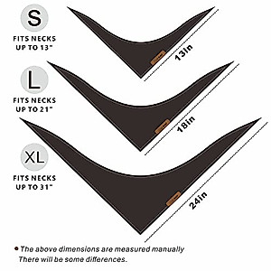 DeerBAO Dog Bandanas 4Pack,Dog Scarf,Dog Bandanas boygirl,Premium Durable Fabric,Adjustable Fit,Unique Shape,Suitable for All Kinds of Dogs,Provide Various Sizes (Small, Hand Painted Flowers)