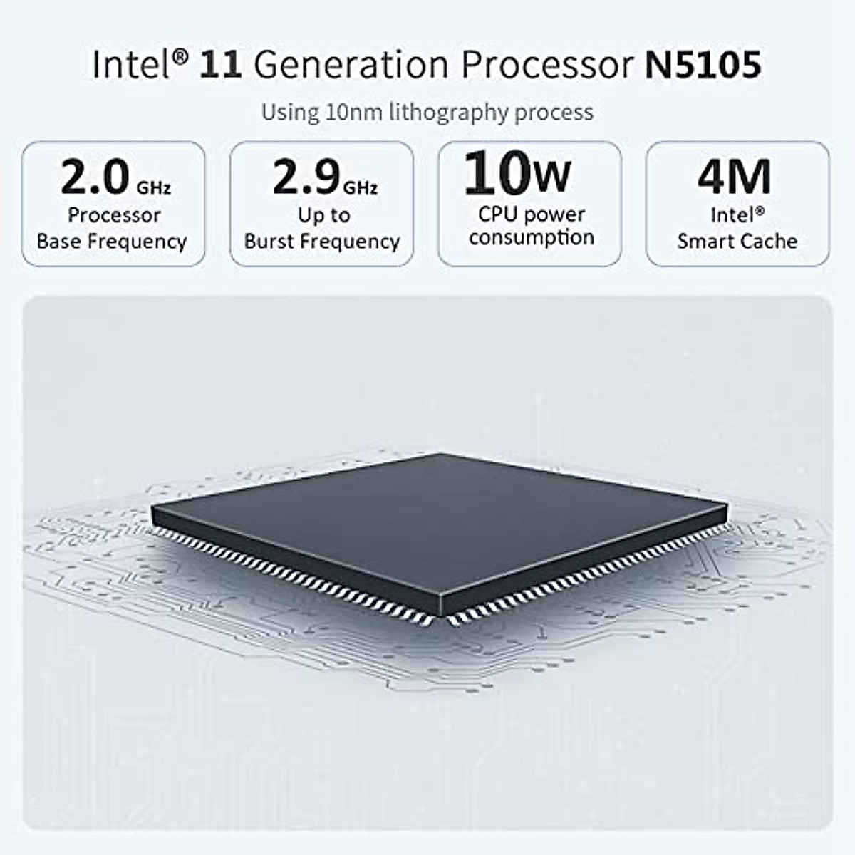 TypeC minicomputer Interface M.2 SSD Nvme 2242 Stable microcomputer for Data Transfer for Travel 8G+256G US Plug