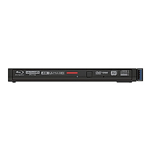 Buffalo UHD BD Portable Blu-ray Drive Black BRUHD-PU3-BK
