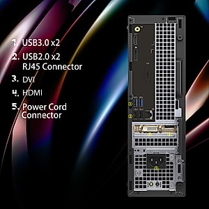 Dell RGB Gaming Desktop Computer, Intel Quad Core I5-6500 up to 3.6GHz, GeForce GT 1030 2G, 32GB DDR4, 1T SSD, RGB Keyboard & Mouse, 600M WiFi & Bluetooth, Win 10 Pro (Renewed)