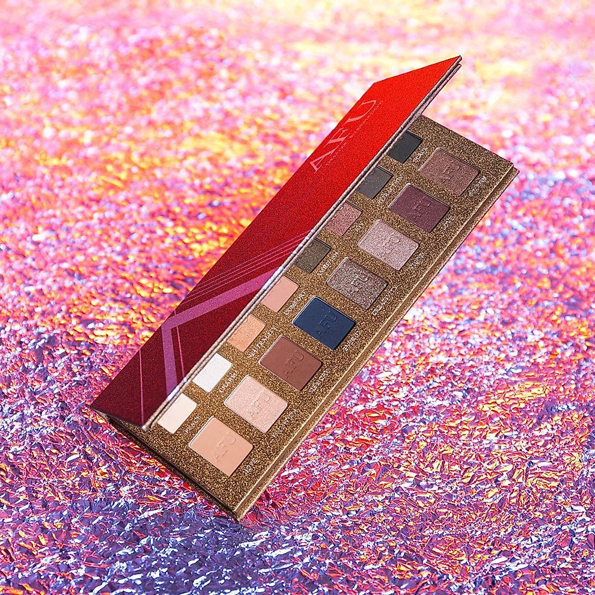 AFU 16 Colors Eyeshadow Palette, Makeup pallet Eye Shadow Highly Pigmented Waterproof Cosmetics