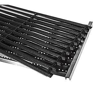 Blackhoso Grill Grates Replacement Parts for Charbroil Tru-Infrared 466242715 463242715 463242716, Cast Iron Infrared Grill Grates for Charbroil 463276016 466242815, Lowes 606682 639322 Gas Grills