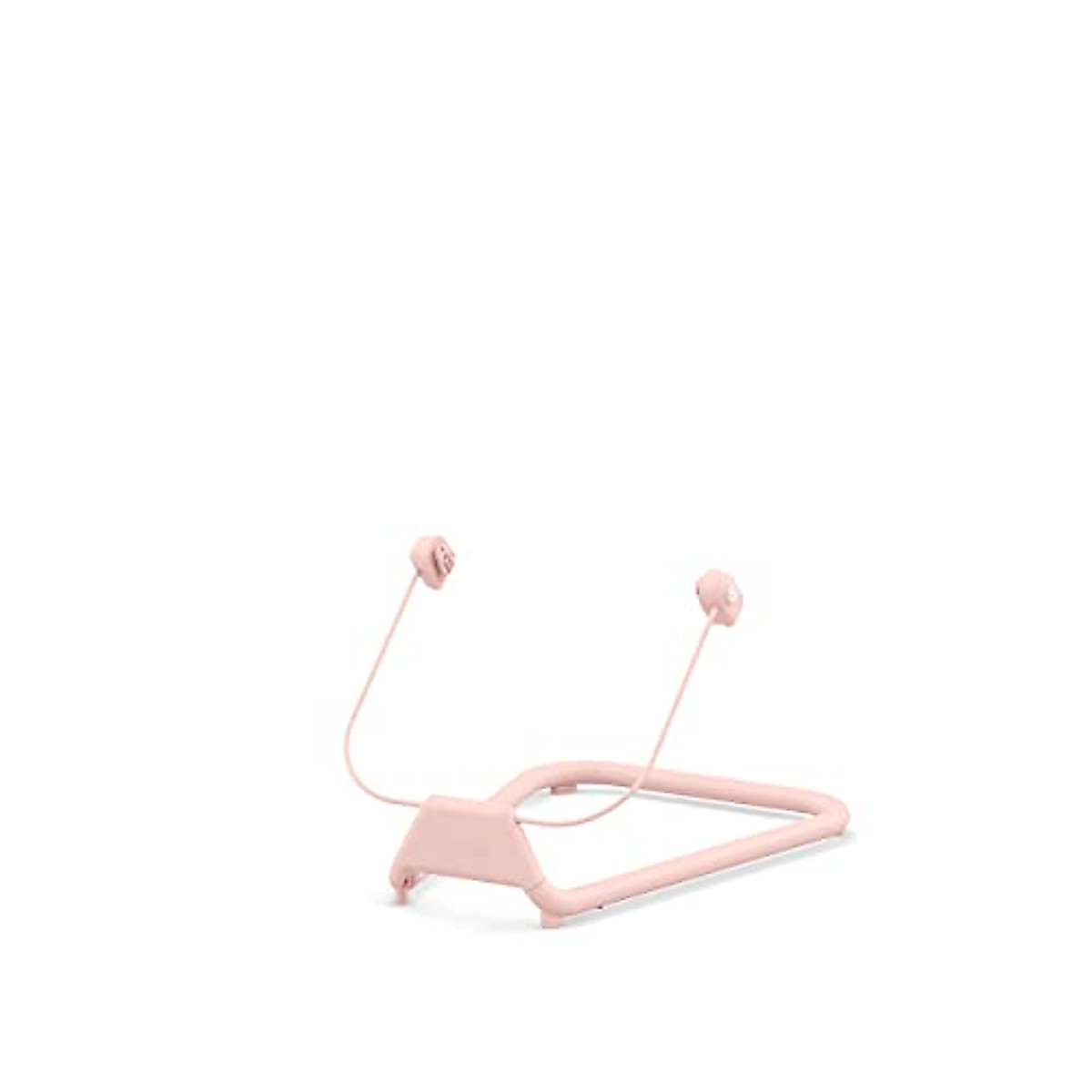 Cybex Lemo Self-Bouncing Baby Bouncer for Playing and Relaxing with Adjustable Harness and Breathable Mesh Backrest, Comfort Inlay with Head Hugger, and Stand, Pearl Pink