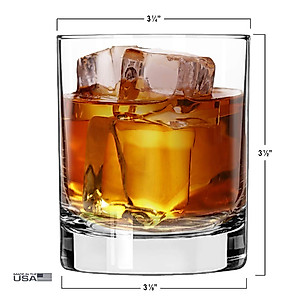 Lucky Shot - We The People Will Protect the 2nd Whiskey Glass | Independence Day Gift | American USA Patriotic Scotch Glass Gift | Retirement Gift for Him (11 oz)