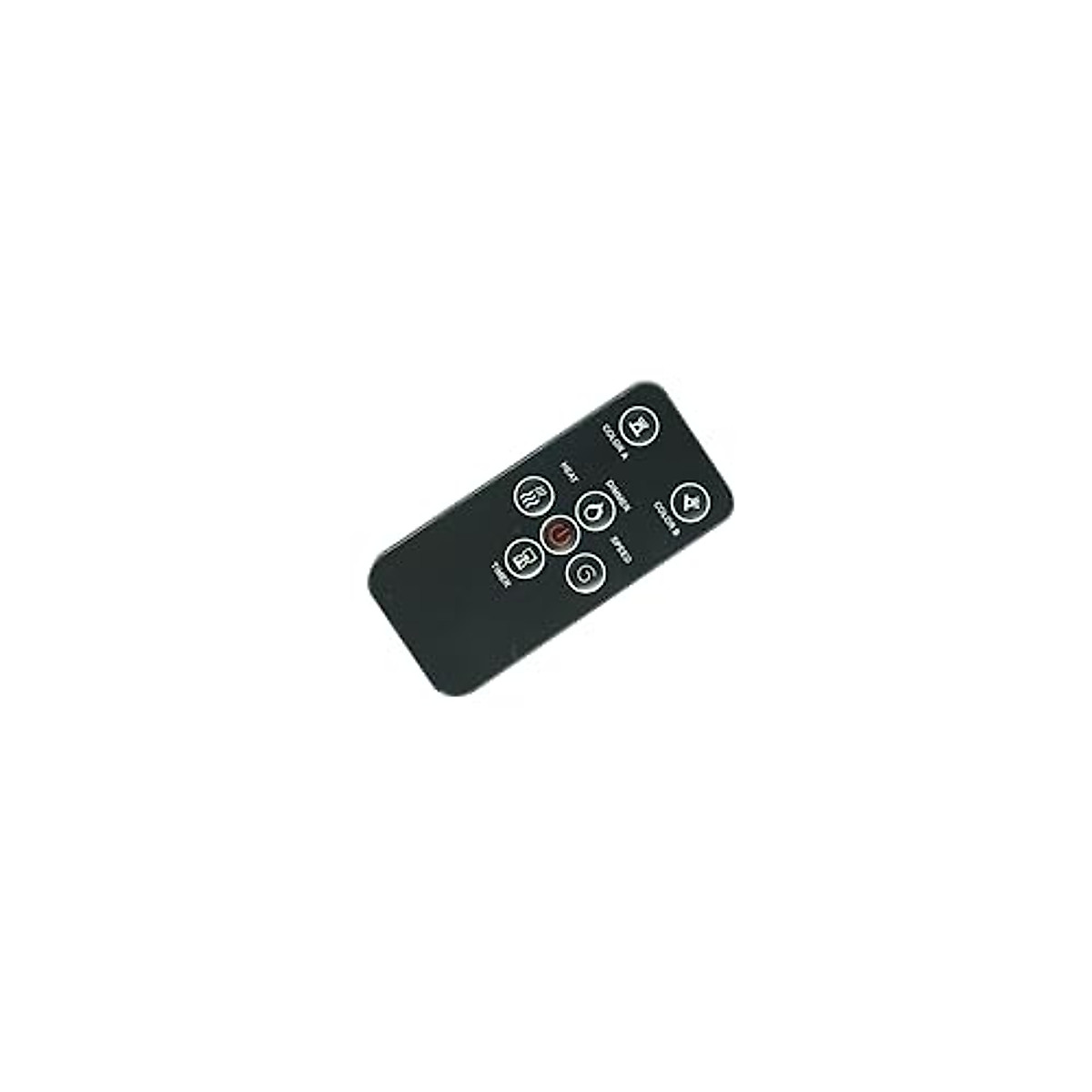 HCDZ Replacement Remote Control for Electactic R.W.Flame Rintuf S230B S230B-BLACK S230B-BEIGE S230B-GREY RFS-230 S230B-DARKGREEN Free-Standing Infrared Fireplace Stove
