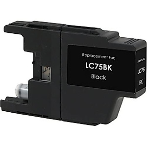 Laser Tek Services Compatible Ink Cartridge Replacement for Brother LC-75 LC75BK LC75C LC75M LC75Y Works with Brother MFCJ6510DW J6710DW Printers (Black, Cyan, Magenta, Yellow, 5 Pack)