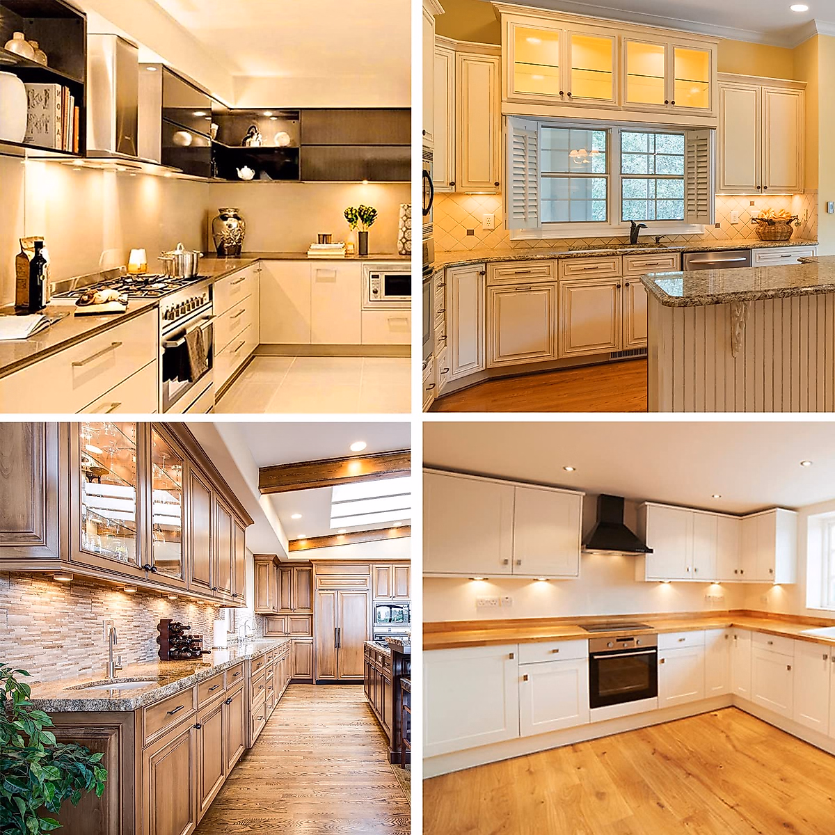 G8 Halogen Bulb 20W 120V Dimmable T4 JCD Type G8 Base Bi-Pin Xenon Bulb for Under Cabinet Puck Lights, Kitchen Hood, Landscape Lights, Warm White 2700K (10 Pack)