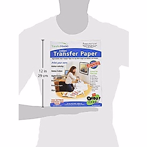 Transfer Magic Ink Jet Transfer Paper 8.5"X11" 7/Pkg