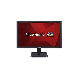 ViewSonic VA1901-A 19 Inch 1366x768p LCD Monitor with 100% sRGB Color Correction and 16:9 Widescreen,Black