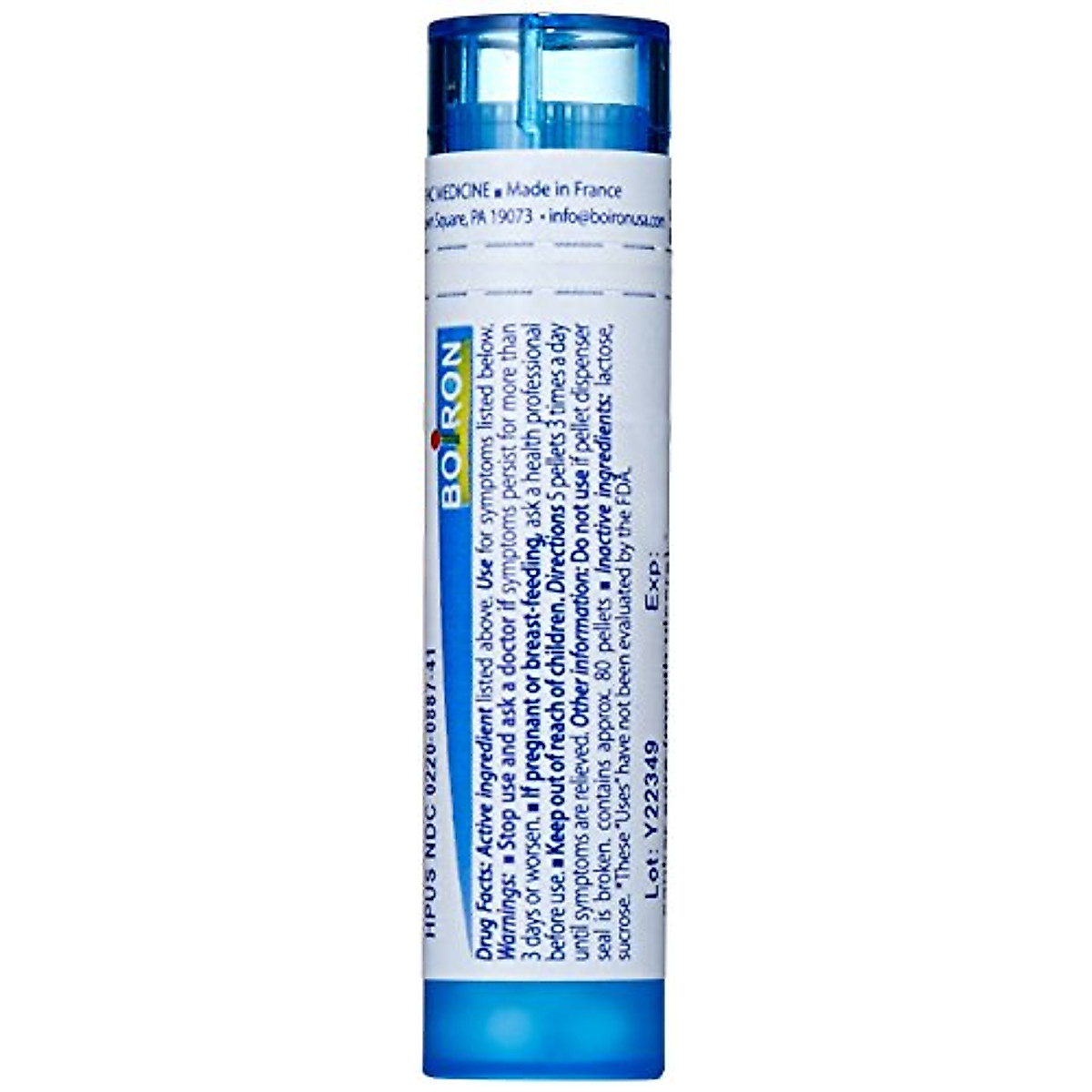 Boiron Homeopathic Medicine Borax, 30C Pellets, 80-Count Tubes (Pack of 5)