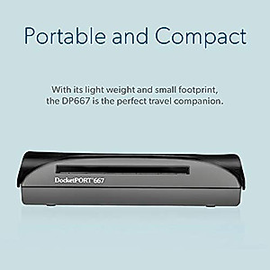 DocketPORT 667 Simplex Card Scanner (DP667)
