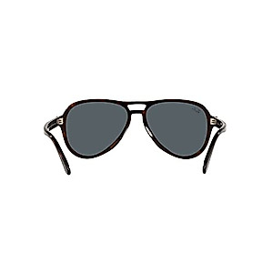 Ray-Ban Men's Rb4355 Vagabond Aviator Sunglasses, Havana/Blue, 58 mm