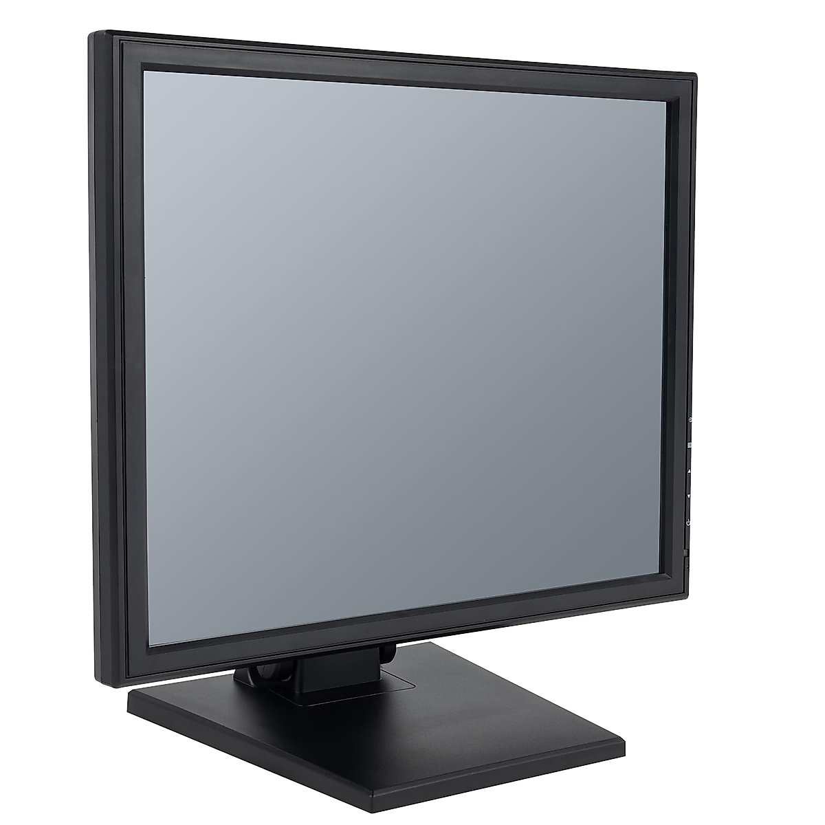 NG NOPTEG 17" LED Touch Screen Monitor LCD Display USB VGA w/POS Stand Retail Restaurant