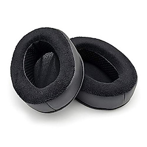 Memory Foam Ear Pads Replacement Cushions Covers Compatible with Corsair HS1 HS1A HS1NA Vengeance 1300 1400 1500 H2100 H1500 2000 2100 Headphone (Style 2)