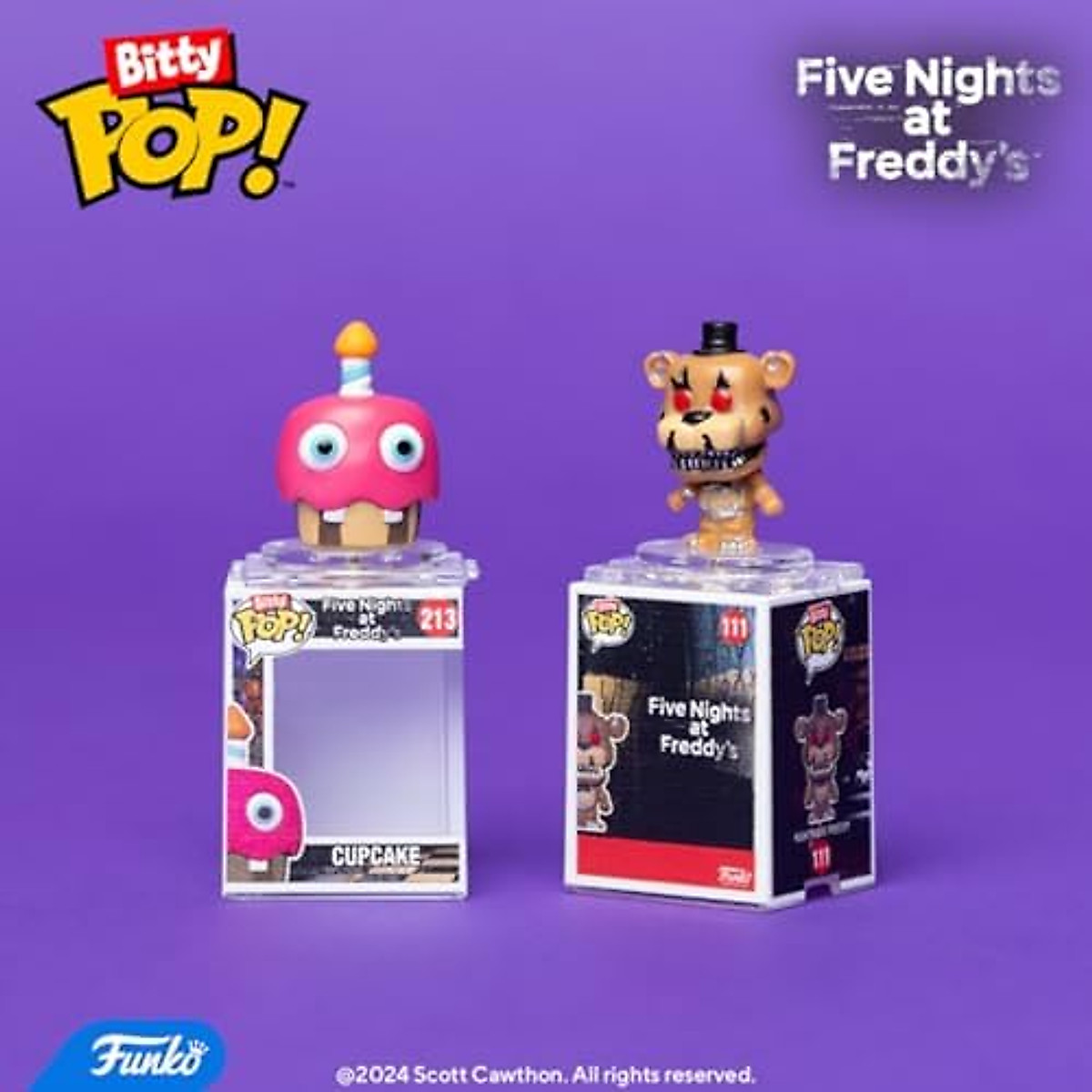 Funko Bitty POP! Five Nights at Freddy's (FNAF)- Ballora and A Surprise Mystery Mini Figure - 0.9 Inch (2.2 Cm) Collectable - Gift Idea - Cake Topper