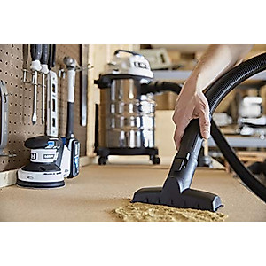 6 Gallon Stainless Steel Wet & Dry Vacuum 5.0 Peak HP