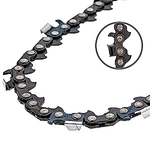 8TEN Full Chisel Skip Tooth Chainsaw Chain 24 Inch .050 3/8 84DL For Husqvarna 455 Rancher Echo CS-590 Stihl (2 Pack)