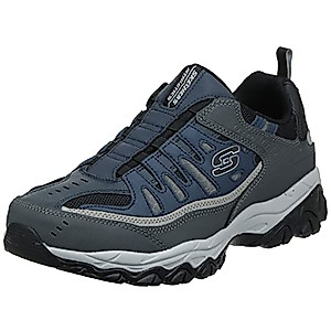 Skechers Sport Men's Afterburn M. Fit Wonted Loafer,navy/gray,9 M US