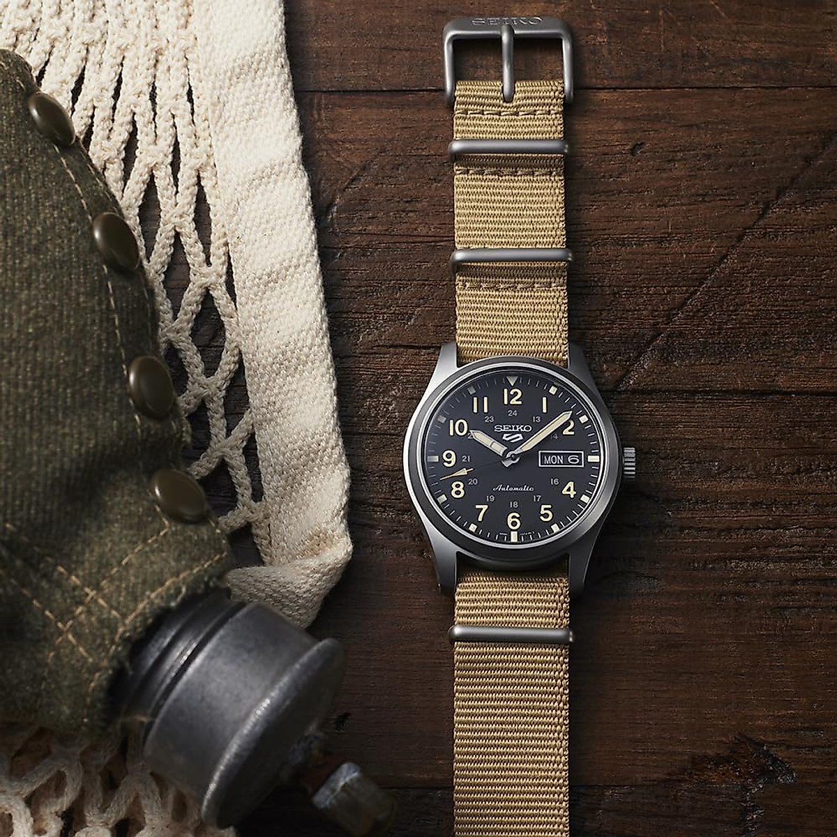 5 SPORTS（ファイブスポーツ） Men Field Sports Style Automatic Watch
