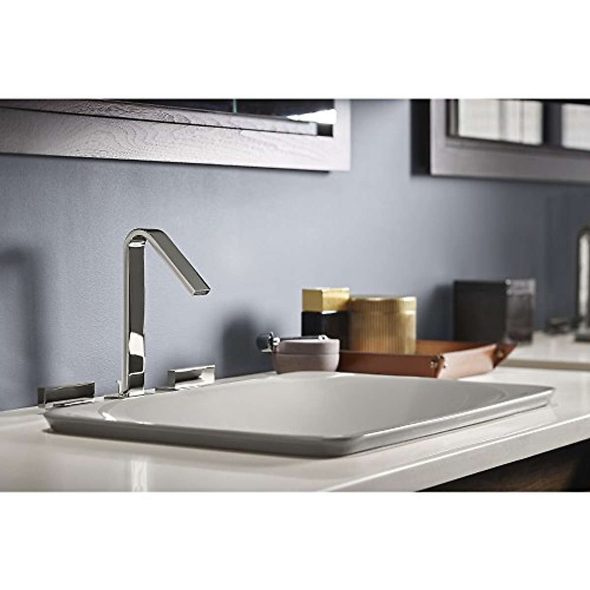 Kohler K-14661-4-CP Loure Bathroom Sink Faucet, One Size, Polished Chrome