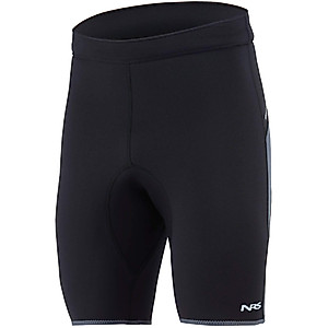 NRS Men's Ignitor Wetsuit Shorts-Black-L