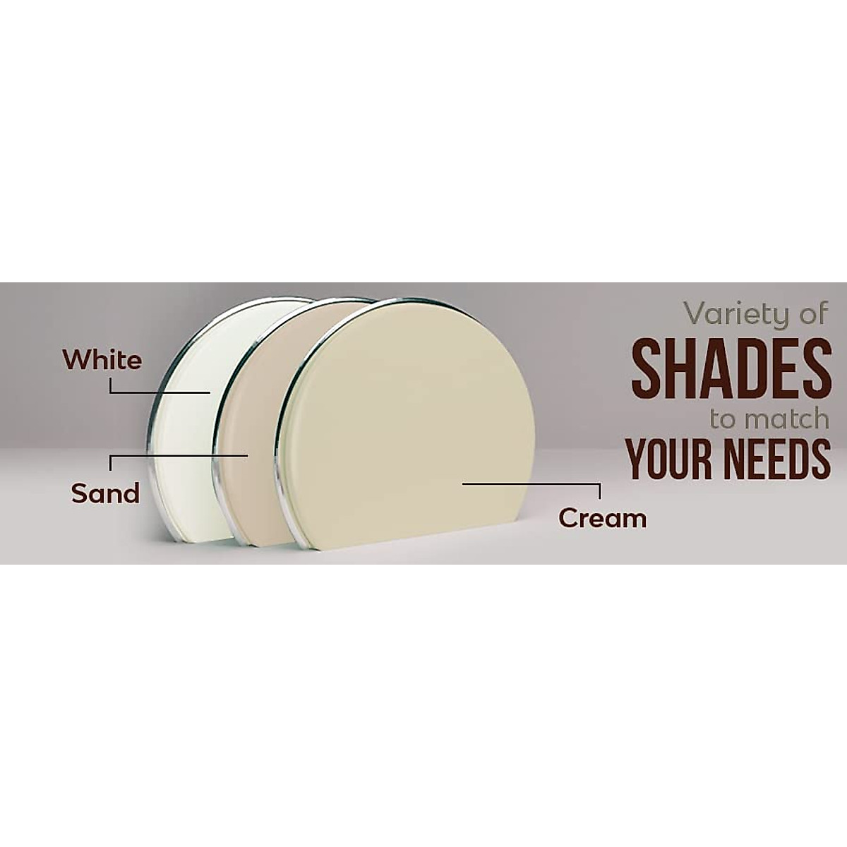 Leather Max Quick Blend Refinish and Repair Kit, Restore Couches, Recolor Furniture & Repair Car Seats, Jackets, Sofa, Boots / 3 Color Shades to Blend with/Leather Vinyl Bonded and More (Neutral Mix)