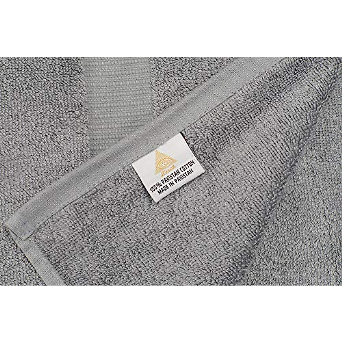 Zenith Luxury Bath Sheets Towels for Adults - Extra Large Bath Towels Set 40X70 Inch, 600 GSM, Oversized Bath Towels Cotton, Bath Sheets, XL Towel 100% Cotton. (2 Pieces,Charcoal)