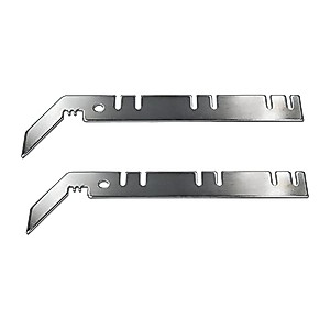 Hecis 9" Double Crossbar Hanger Backdrop Hanger Crossbar Valance Hangers for Pipe and Drape Backdrop Stand Kit(9" Hanger, 2 Pack)