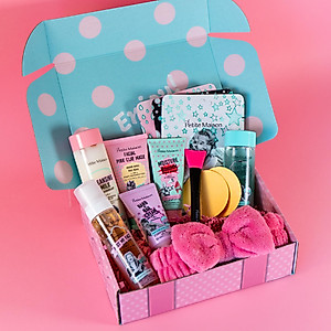 Spa Package for Women, Self Care Gift Box for Her, Unique Gifts for Mom, Sister, Aunt, Friends, Birthday Gifts for Women, Holiday Christmas Gifts, Skin Care Sets, Best Friend Gifts, Sympathy Gift Baskets