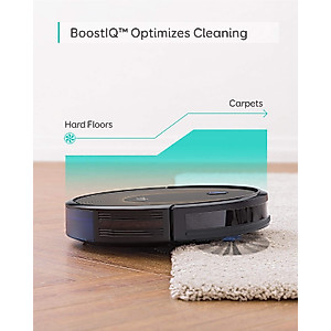Eufy BoostIQ RoboVac 30C, Robot Vacuum Cleaner, Wi-Fi, Super-Thin, 1500Pa Strong Suction, Boundary Strips Included, Self-Charging Robotic Vacuum Cleaner (Renewed)