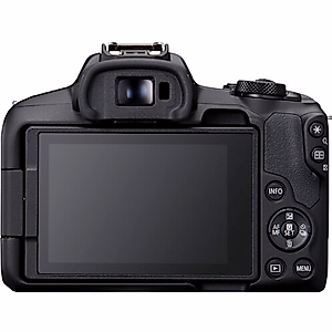 Canon EOS R50 Mirrorless Camera with 18-45mm and 75-300mm Lenses + Lens Filters + CASE + Accessory Bundle (Renewed)