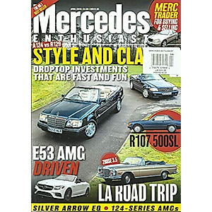 MERCEDES ENTHUSIAS MAGAZINE, STYLE AND CLASSIC APRIL, 2019 ISSUE, 210