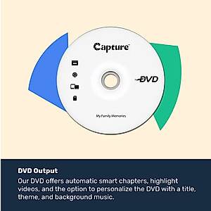 Digitization Shipping Kit – Service to Transfer 2 Items of Analog Media to Digital and DVD Output | VHS Video to Digital | 8mm Film to Digital | Photo Digitization | Digitize Memories Conveniently