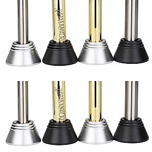 Aluminum Desk atty Stand Holder Display Holder for 5-10/e-Go Battery Stand Holder for RDA RTA Battery (15mm Hole x 4pcs)