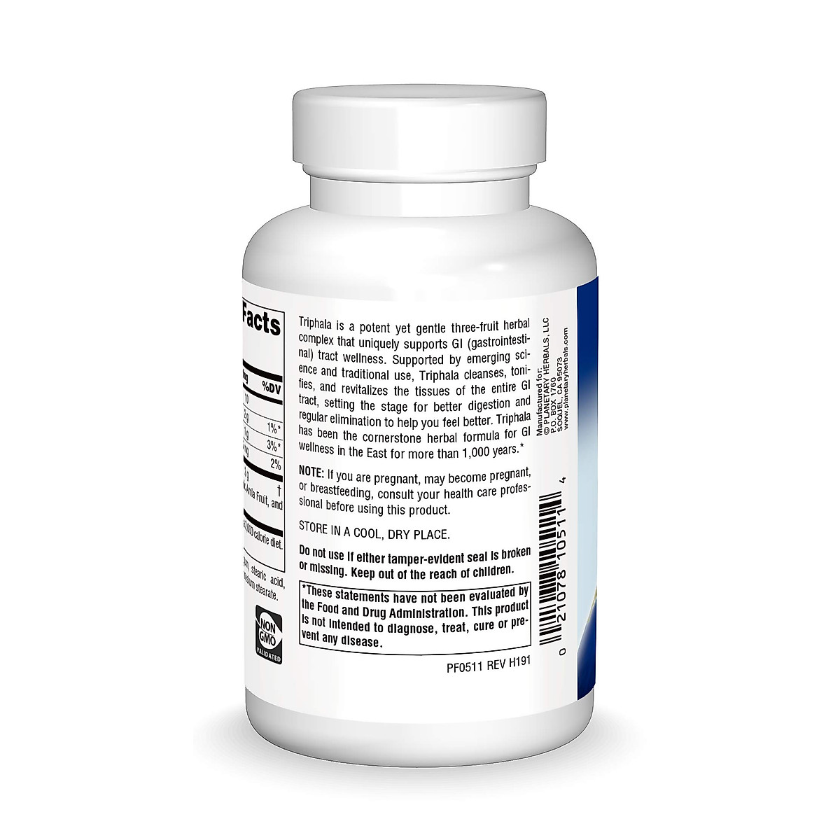 Planetary Herbals Triphala Gold 1000mg Extra Strength Ayurvedic - 120 Tablets