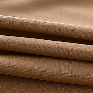 MASTERCANOPY Patio Umbrella 9 ft Replacement Canopy for 8 Ribs-Khaki