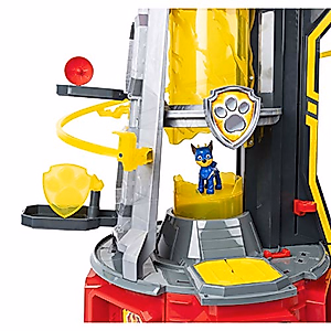 Paw Patrol, Mighty Lookout Tower with 4 Exclusive Bonus Action Figures, Toy Car, Lights and Sounds (Amazon Exclusive), Kids Toys for Ages 3 and up