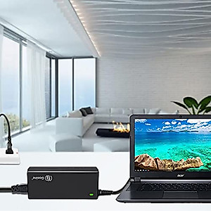Gonine 90W Universal Laptop Charger, 110-240V AC to DC 19V 19.5V 20V 18.5V 15V 16V AC Power Supply Adapter, Compatible with HP Dell Acer Asus Toshiba Gateway Lenovo Notebook.…