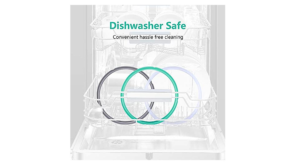 6 Quart Instant Pot Sealing Ring - Premium Silicone Gaskets